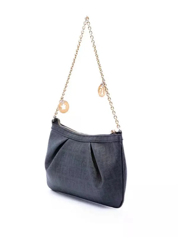Fendi Zucchino Chain Pochette Shoulder Bag