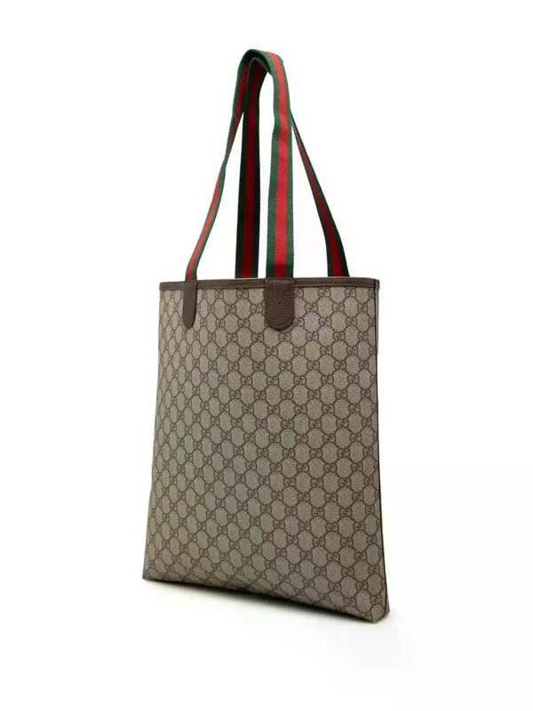 Gucci Gg Supreme Web Ophidia Tote Bag