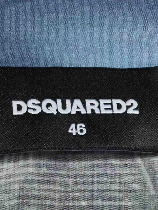 Dsquared2 Sunrise-print Cotton Shirt