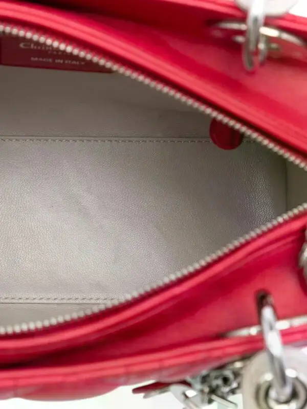 Dior Lambskin Cannage Lady Satchel