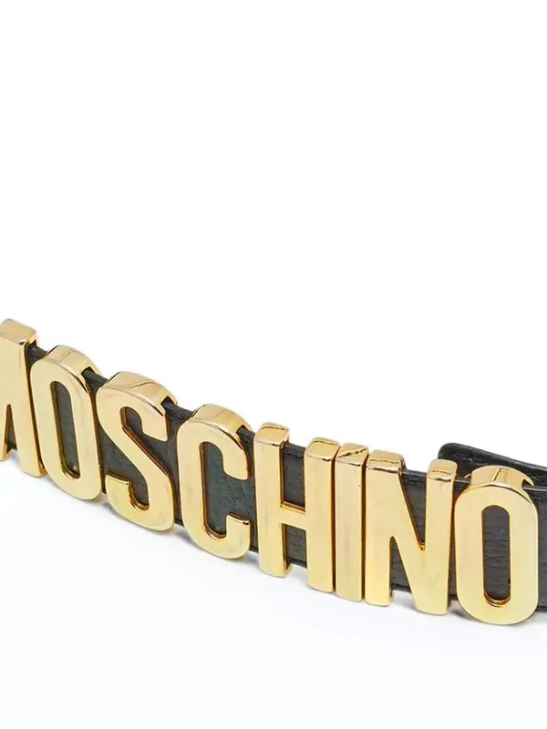 Moschino Logo Belt