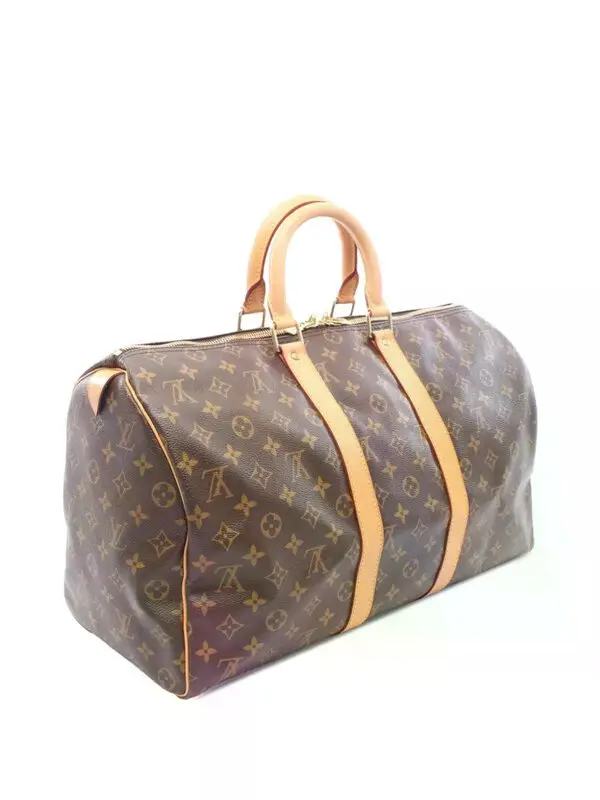 LOUIS VUITTON Monogram Keepall 45 Travel Bag