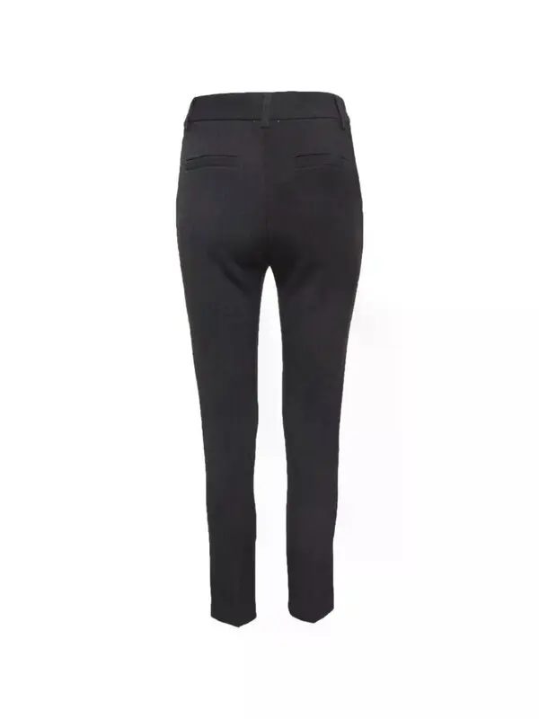 Brunello Cucinelli Monili Detail Crepe Trousers