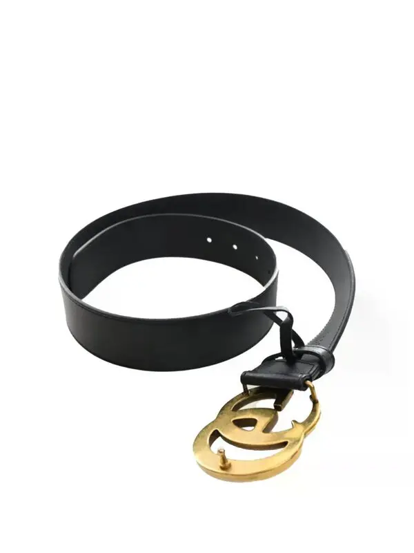 Gucci Gg Marmont Calfskin Wide Belt