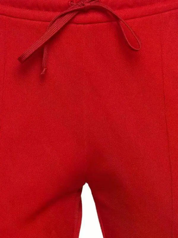 Gucci Web-stripe Detail Track Pants With Cherry Patch
