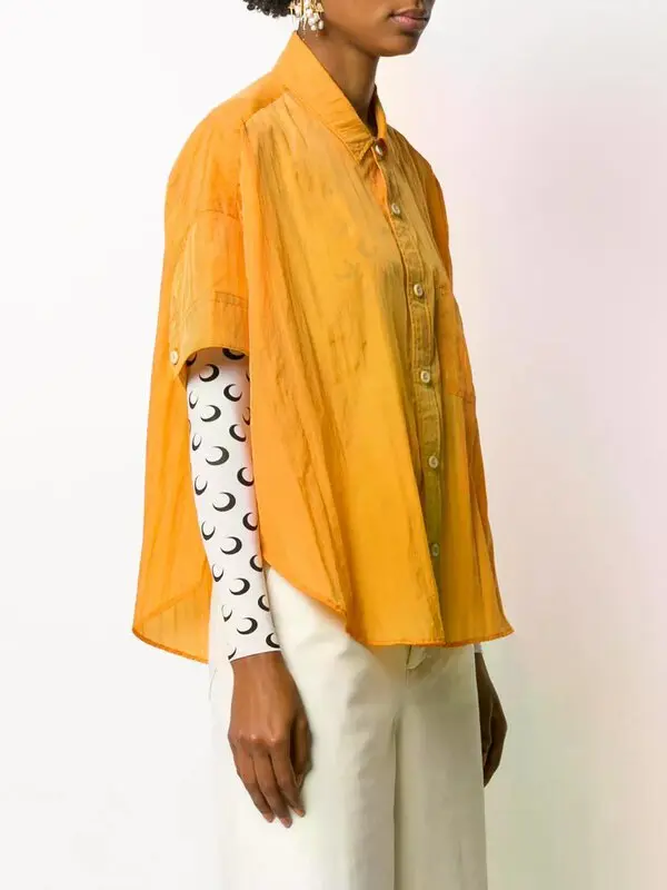 Julien David Crinkled Effect Shirt
