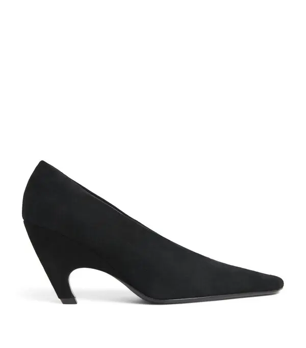 Camilla And Marc Suede Wave Pumps 85