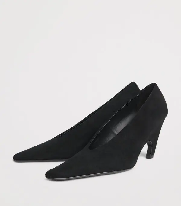 Camilla And Marc Suede Wave Pumps 85