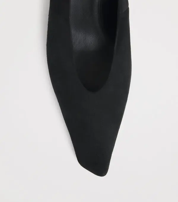Camilla And Marc Suede Wave Pumps 85