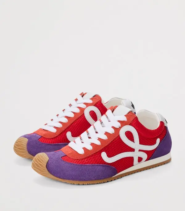 Loewe Mesh Ballet Runner 2.0 Sneakers - Red