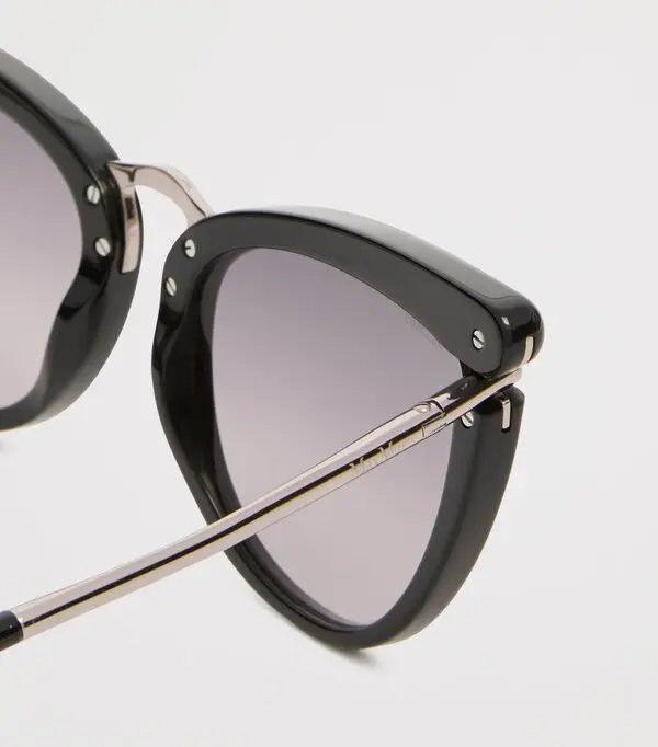 Max Mara Acetate Butterfly Sunglasses