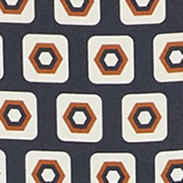 Max Mara Silk Geometric Print Sleeveless Blouse