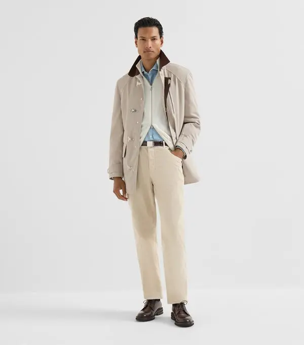 Brunello Cucinelli Cashmere Zip-up Cardigan - White