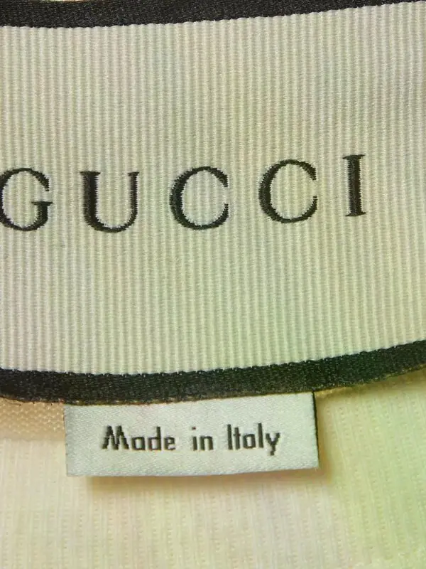 Gucci Tennis Logo-embroidered T-shirt