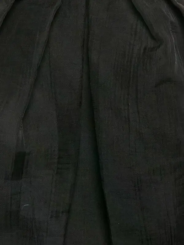 LOUIS VUITTON Pleated Zip-up Skirt