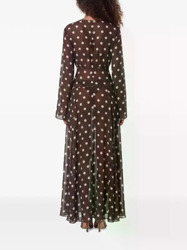 NICHOLAS Marella Viscose Georgette Maxi Dress