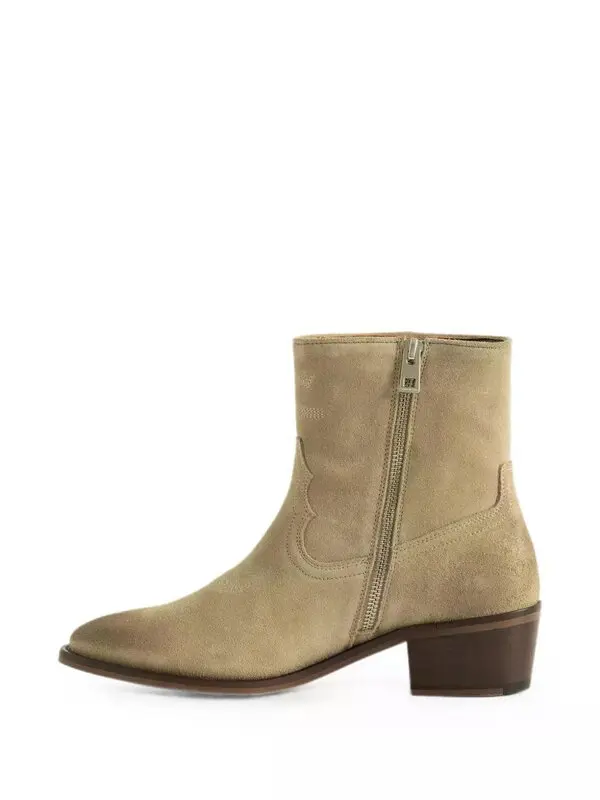 Zadig&Voltaire Tex Low Suede Ankle Boots
