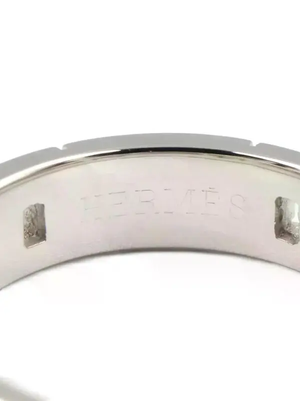 Hermès Hercules Ring In White Gold