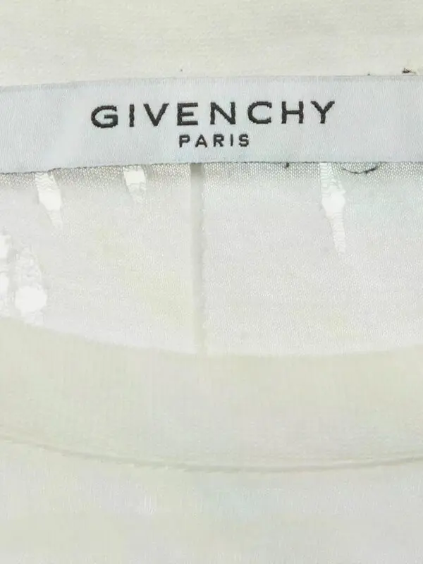 Givenchy Distressed Logo-print T-shirt