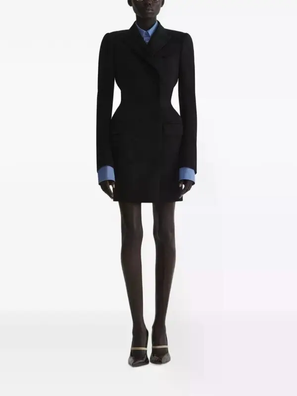 MUGLER Mini Hourglass Dress Jacket
