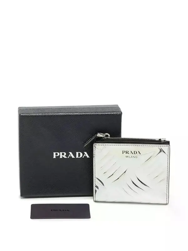 Prada Logo-print Bi-fold Wallet