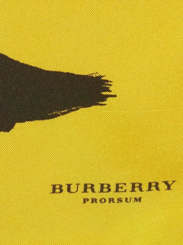 Burberry Prorsum Flower-print Scarf - Yellow