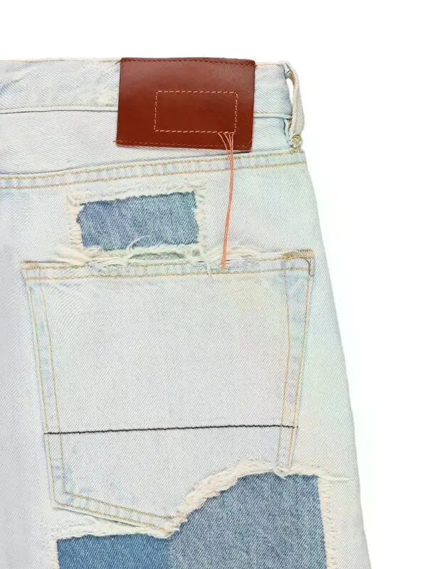 FORTELA Patchwork-detail Regular Jeans