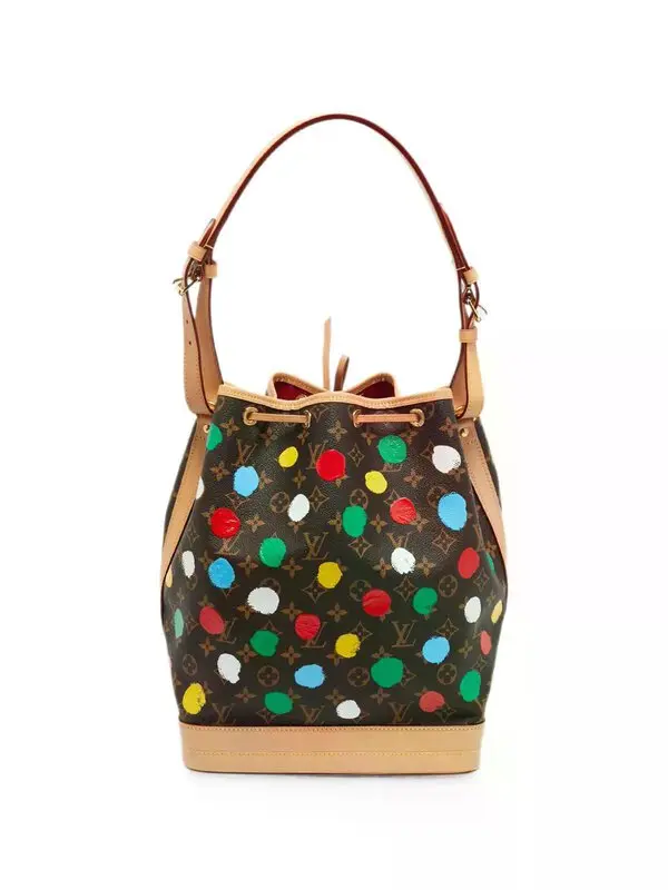 LOUIS VUITTON Noé Painted Dots Bucket Bag