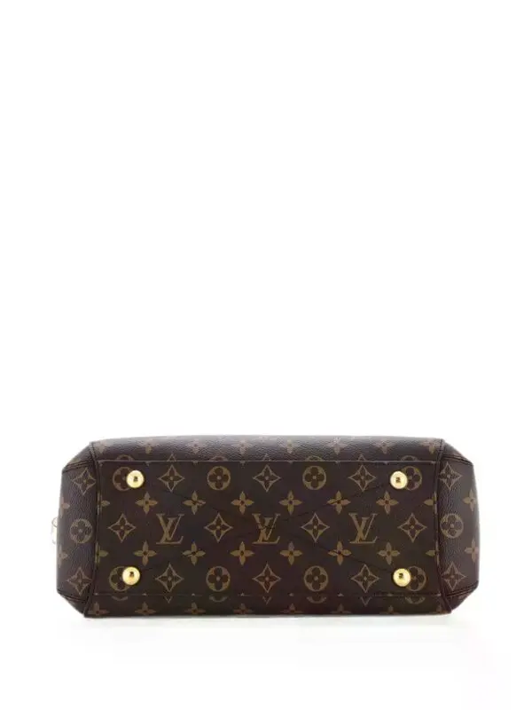 LOUIS VUITTON Monogram Canvas Braided Handle Montaigne Mm Tote Bag