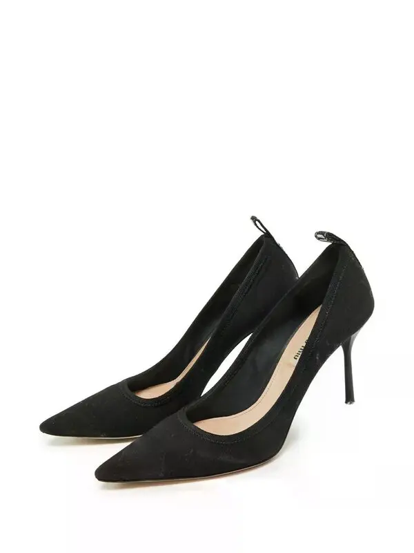 Miu Miu Leather Pointed Toe Pumps