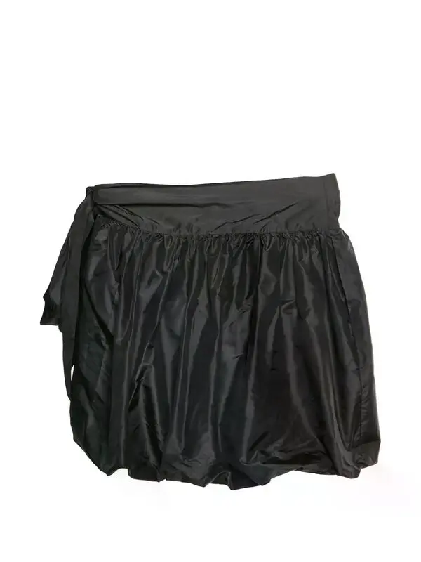 Emilio Pucci Bubble Hem Side-tie Mini Skirt