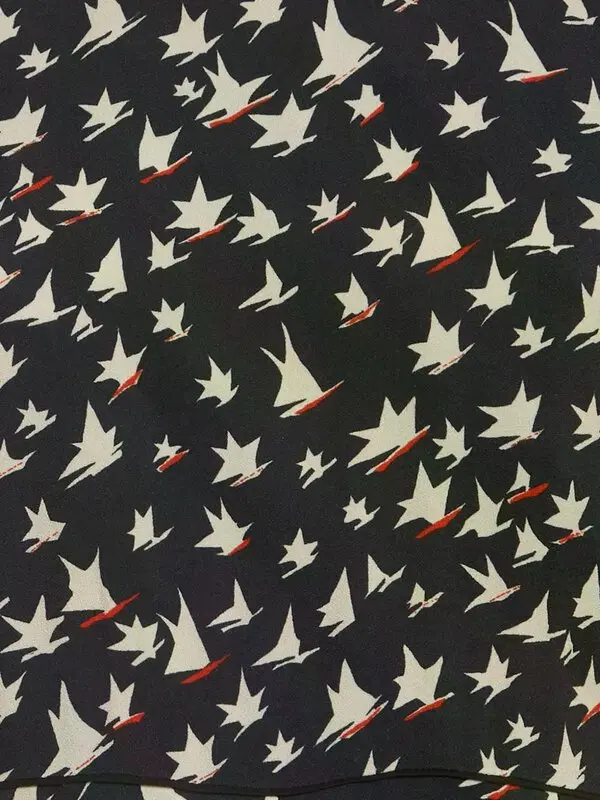 Marni Abstract Print Midi Dress