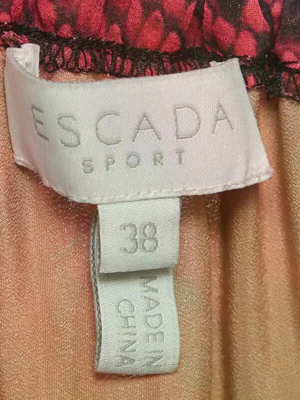 Escada Snakeskin-print Maxi Dress