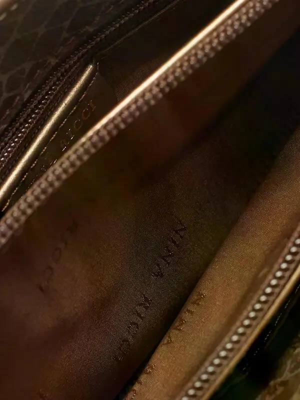 Nina Ricci Printed Tote Bag - Brown