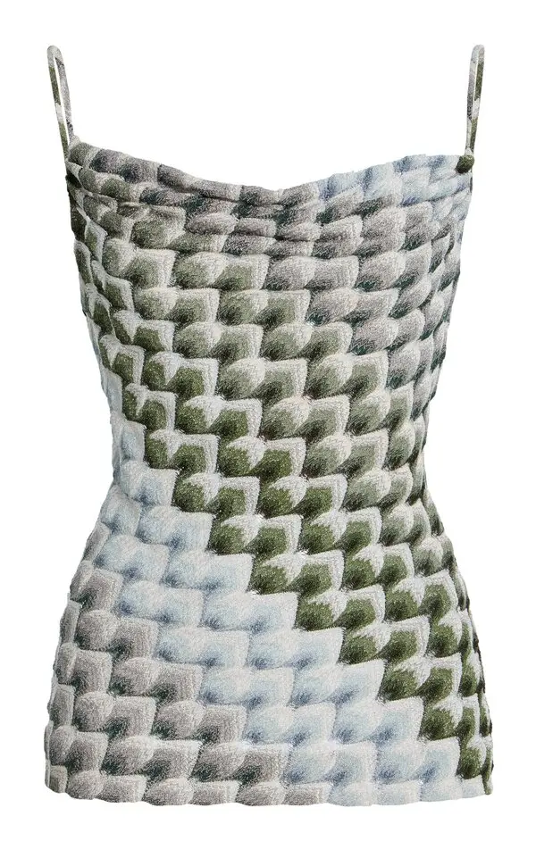 Missoni Sleeveless Knitted Top - Multi