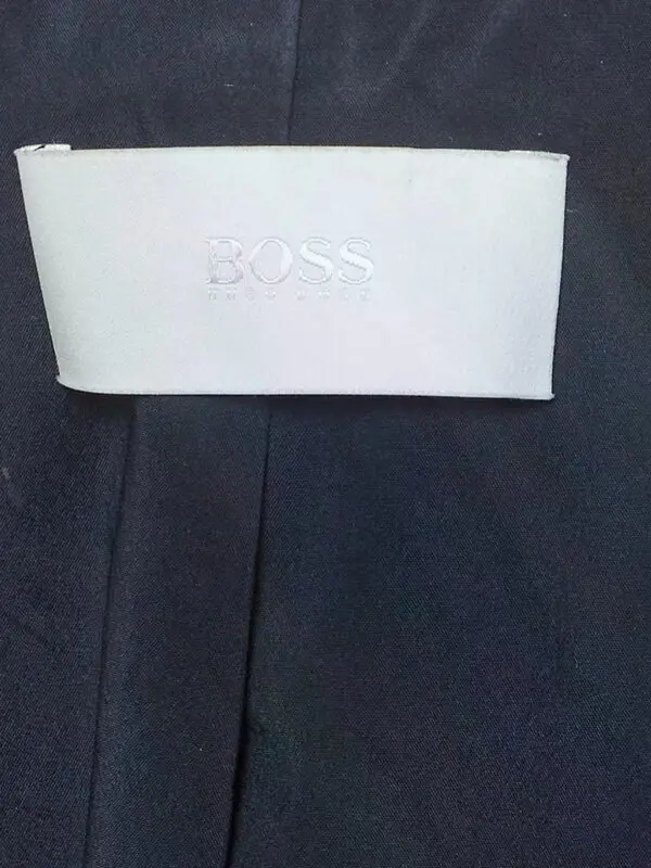 Hugo Boss Navy Button-front Blazer