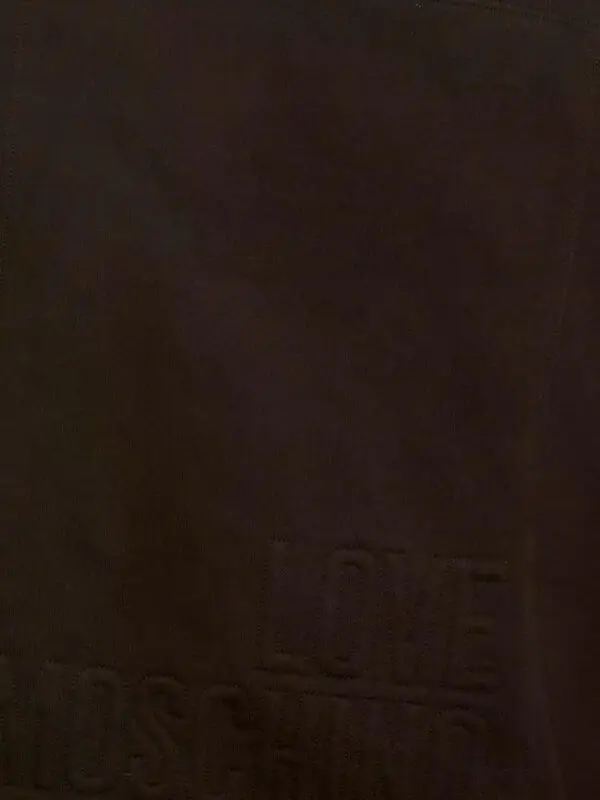 Moschino Logo Embossed Sweatshirt