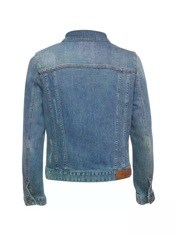 Zadig&Voltaire Classic Collar Denim Trucker Jacket