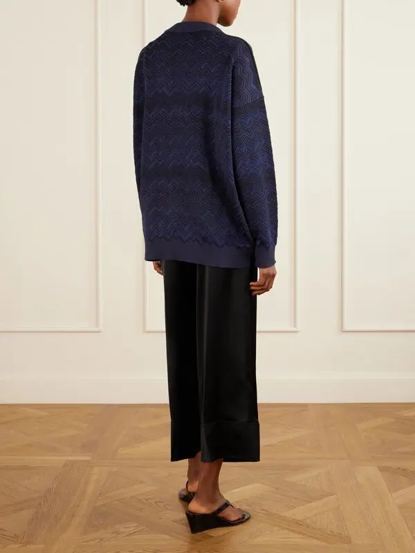 Missoni Striped V-neck Sweater