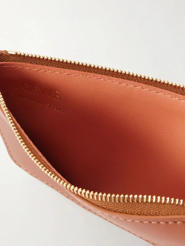 Loewe Knot Leather Cardholder - Brown