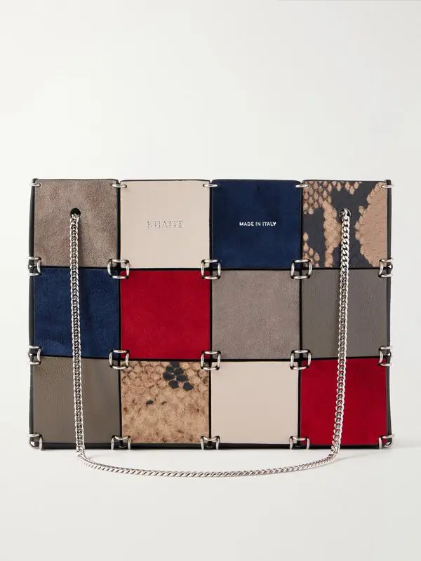 Khaite Emma Patchwork Leather Mini Bag