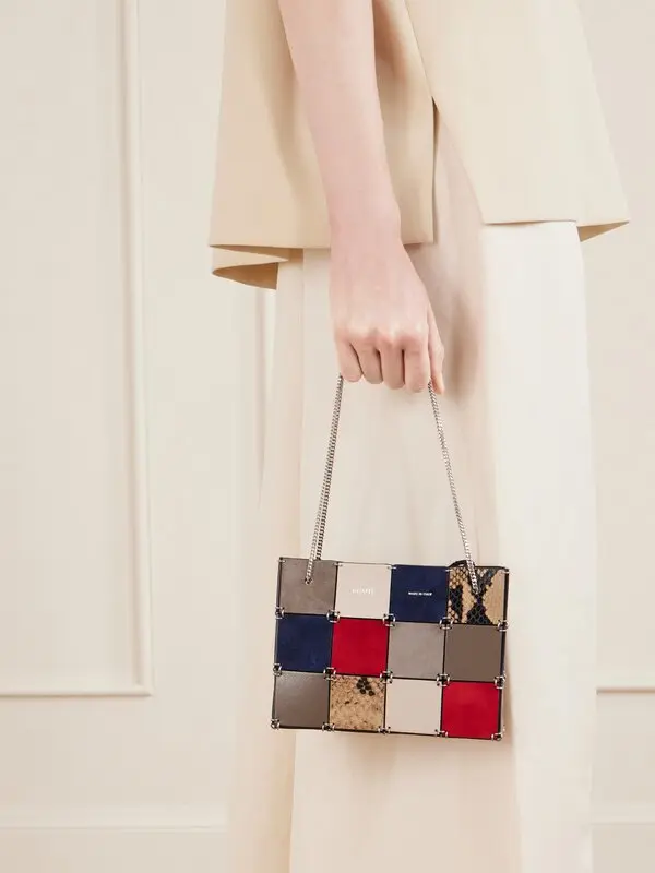 Khaite Emma Patchwork Leather Mini Bag