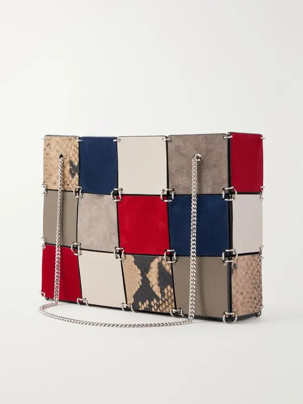 Khaite Emma Patchwork Leather Mini Bag