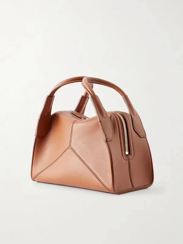 Victoria Beckham Plié Mini Leather Shoulder Bag