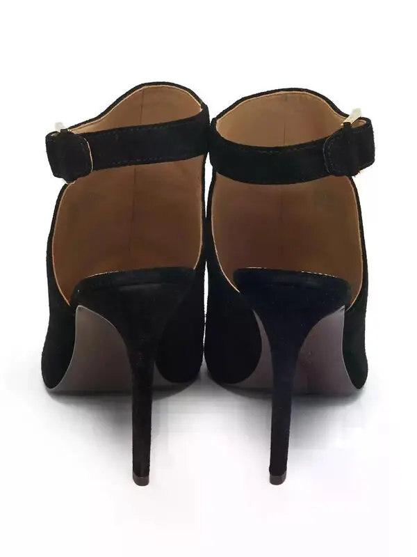 Tory Burch Brittania Suede Heeled Sandals