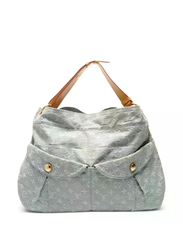 LOUIS VUITTON Monogram Canvas Daily Tote Bag - Blue