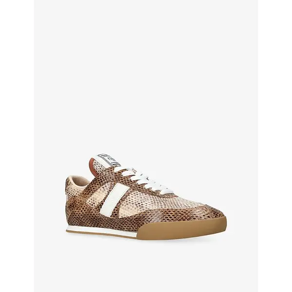 Chloé Suede Low Top Trainers - Brown/oth