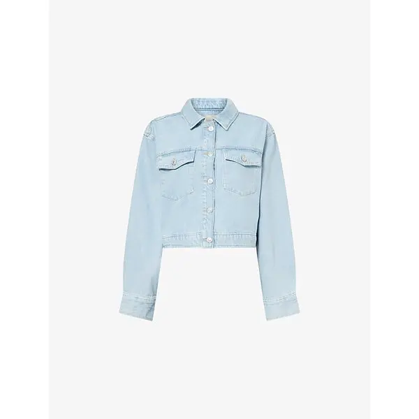Paige Cropped Denim Jacket - Encompass