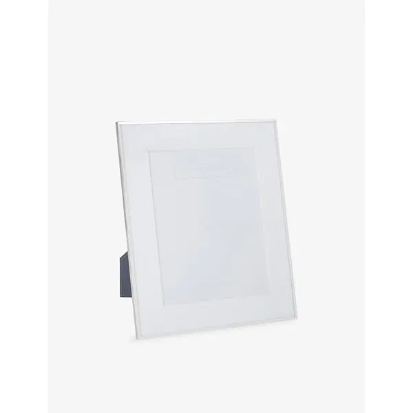 THE WHITE COMPANY Fine -plated Steel Photo Frame 8” X 10 - Silver