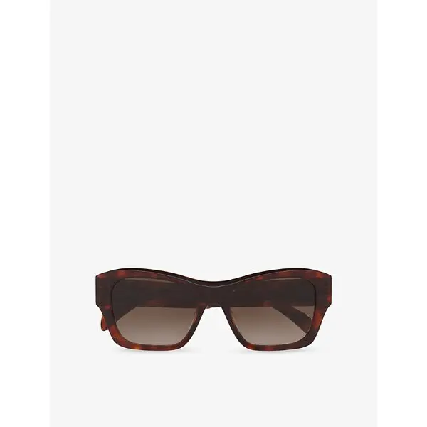 Celine Cl40330u Triomphe Butterfly-frame Acetate Sunglasses